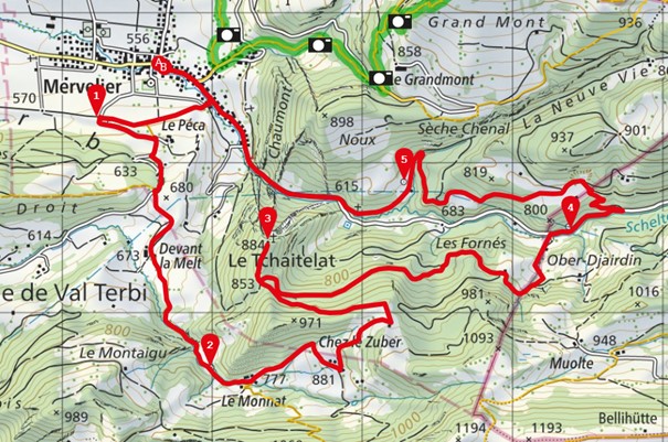 Tour des chapelles à Mervelier – Delémont région