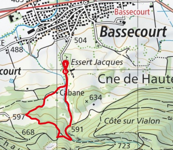 Parcours Vita de Bassecourt – Delémont région